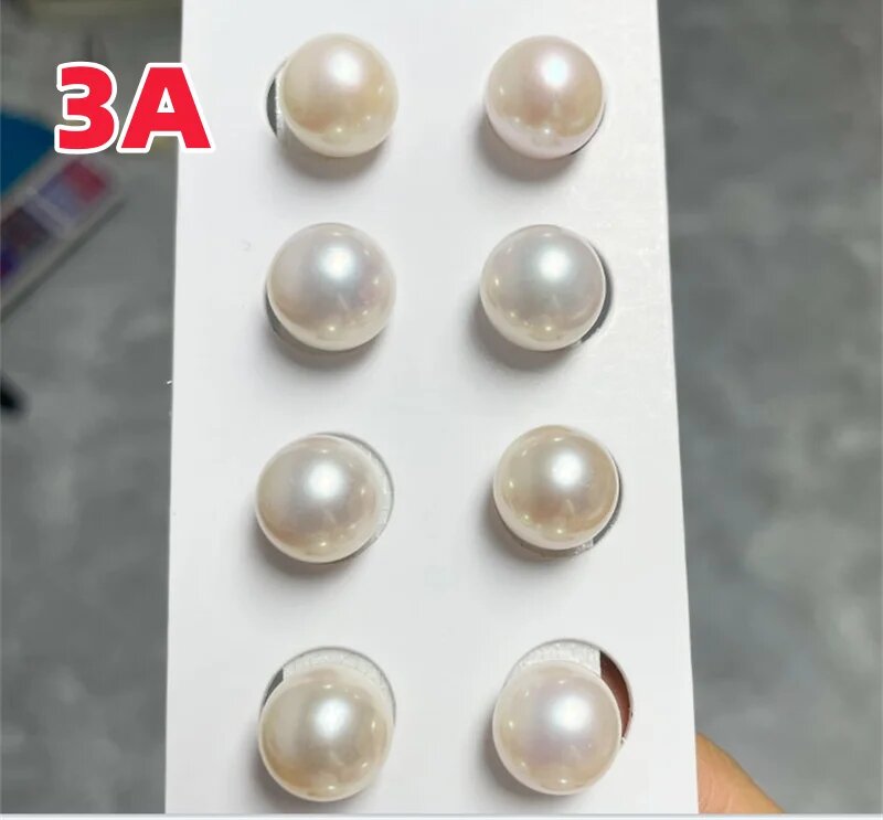 Натуральный жемчуг белый 5-5.5 мм 3.5-4mm 5pcs