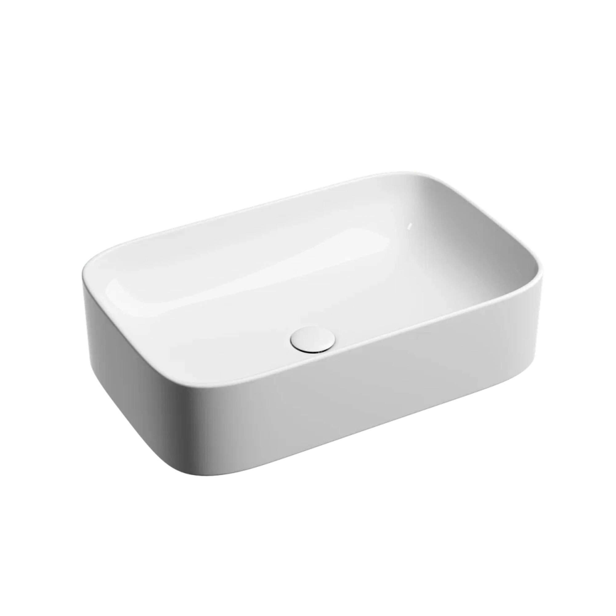 Умывальник чаша накладная прямоугольная Element 605x380x150мм