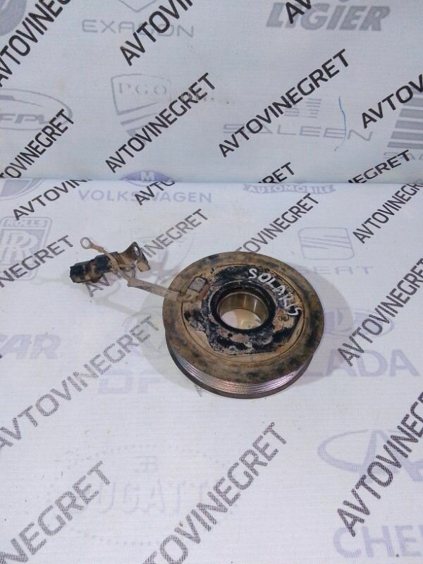 Шкив компрессора кондиционера Hyundai Solaris 1 Б/У с пробегом