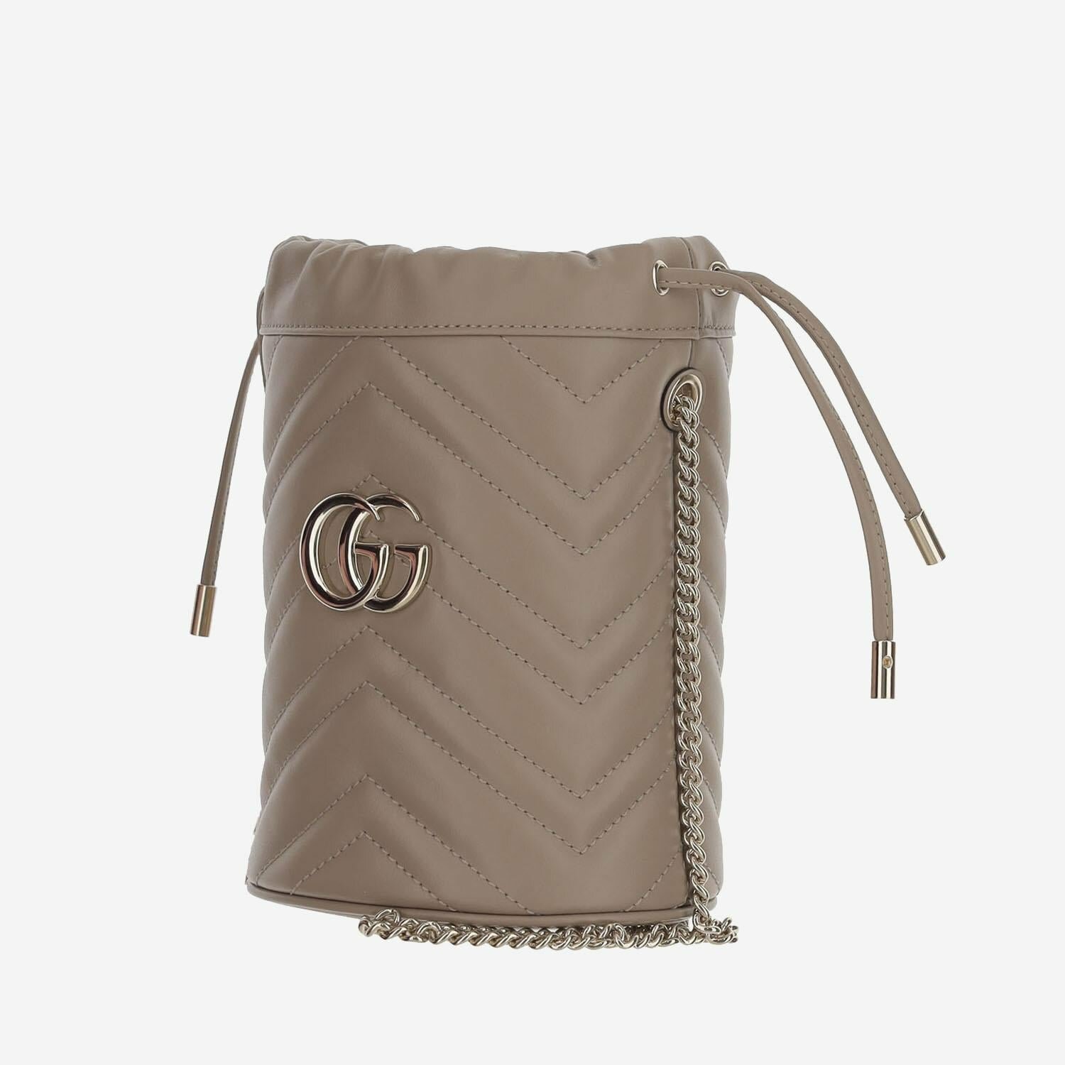 Сумка GUCCI, бежевый — фото 1