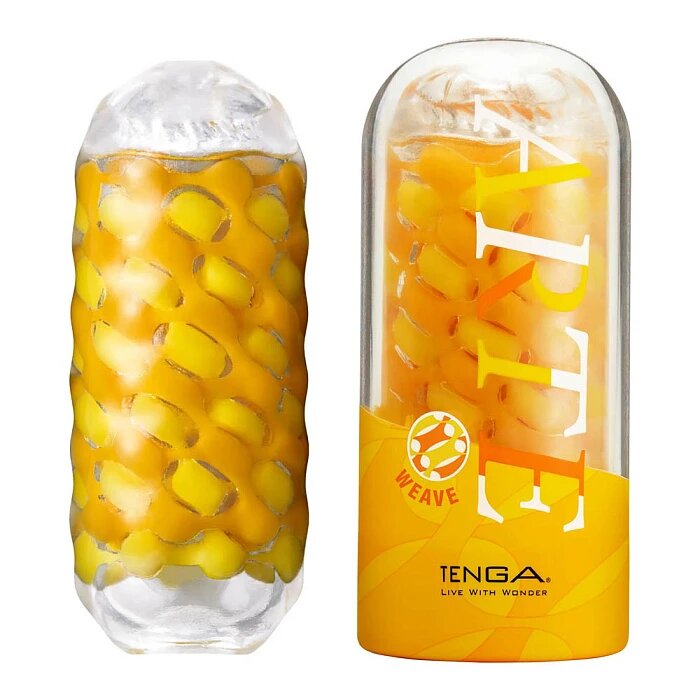 Многоразовый мастурбатор «Tenga Arte Weave» с уникальным внутренним рельефом