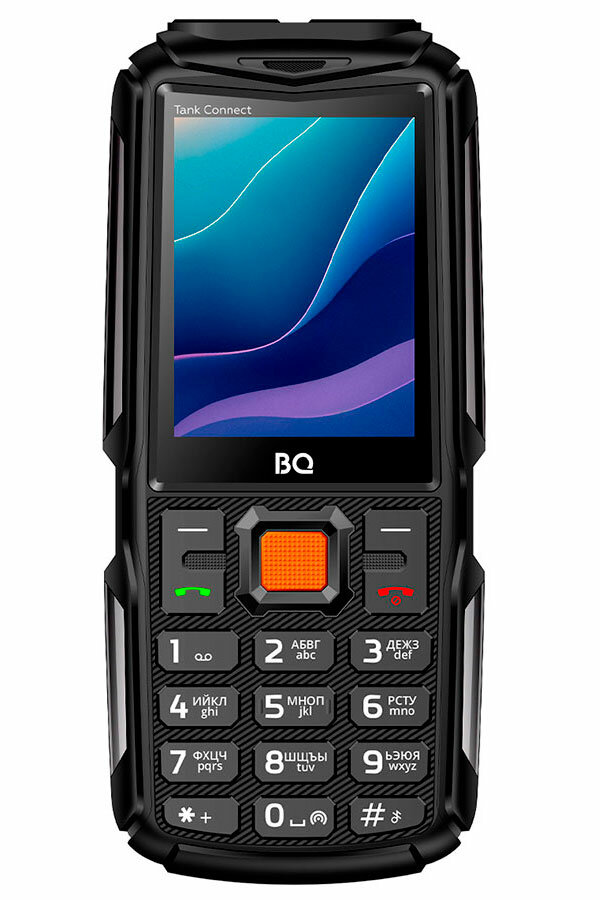 Мобильный телефон BQ BQ 2430L Tank Connect Black+Gunmetal
