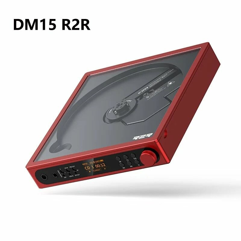FiiO DM15 R2R Портативный CD-плеер с bluetooth, HiFi-плеер, USB-плеер с голосовой картой