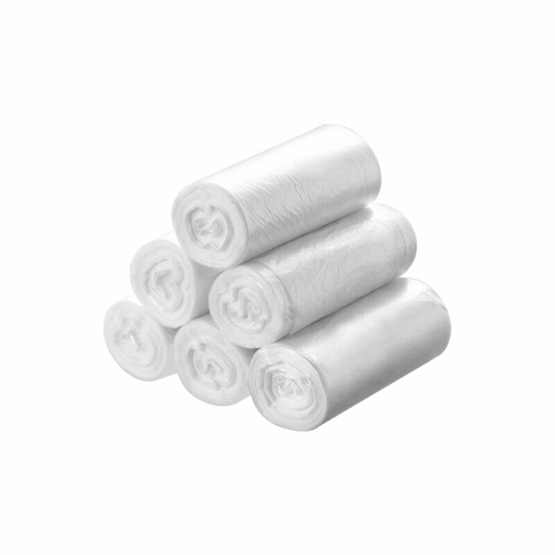 Отель Домашний офис Amazon Кросс-бордерный экспорт Сверхтолстые прозрачные белые плоские мусорные мешки Бесплатная доставка Оптовая продажа