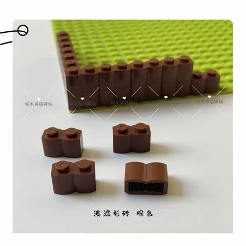 От 50 до 200, огороженный забор сада на базе MOC, решетчатый кирпич, совместимый с строительными аксессуарами, подходит для строительства ландшафта сцены.