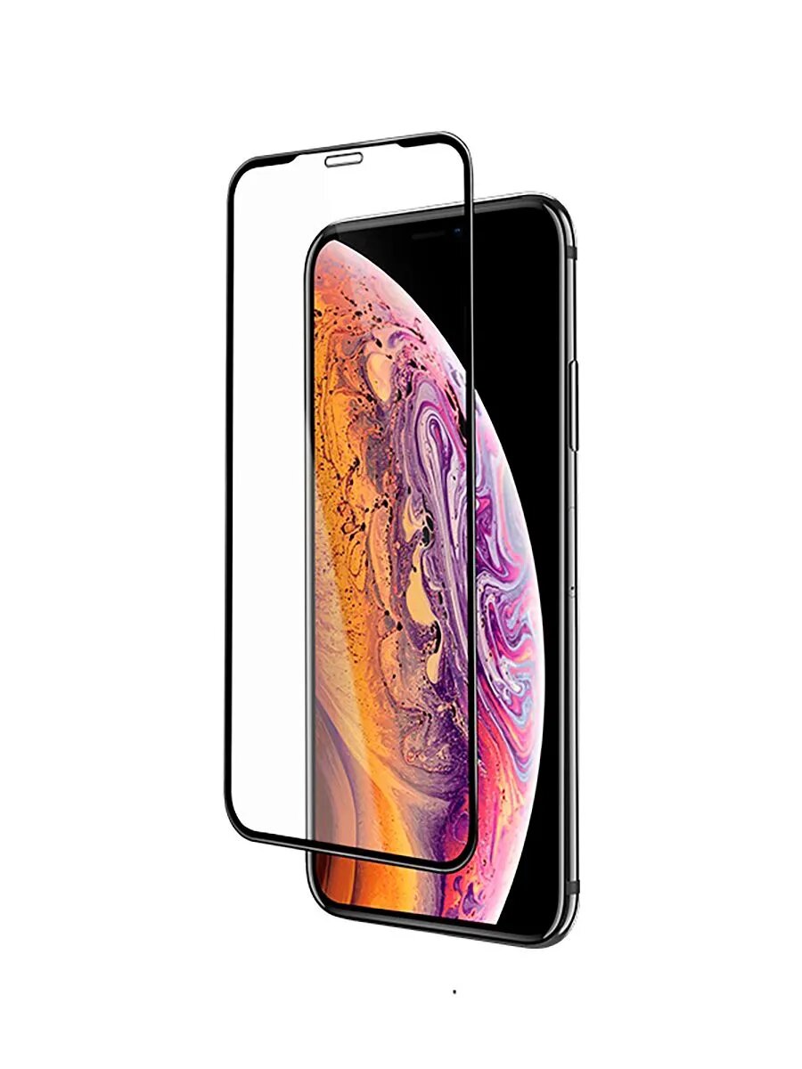 Защитное стекло Hoco G1 iPhone X/XS/11Pro, ударопрочное, 3D, цвет черный