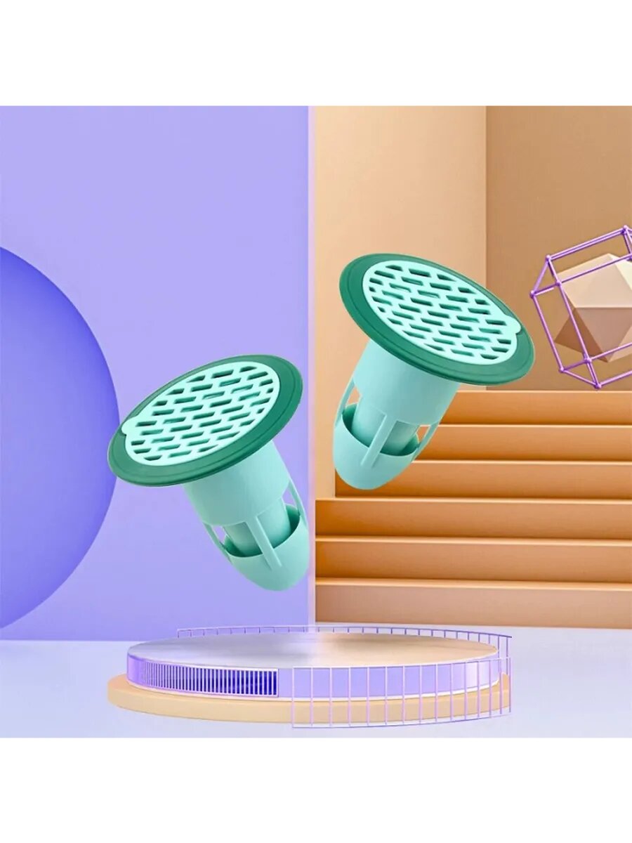 Baolian слив с фильтром, зеленый, 2 шт, без запаха