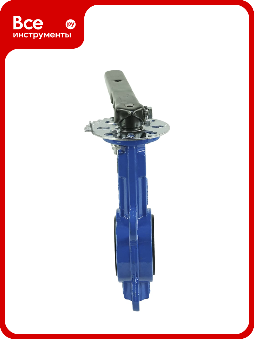 Дисковый поворотный затвор DN.ru GGG50-GGG40-EPDM Ду65 Ру16 с рукояткой D050-08306