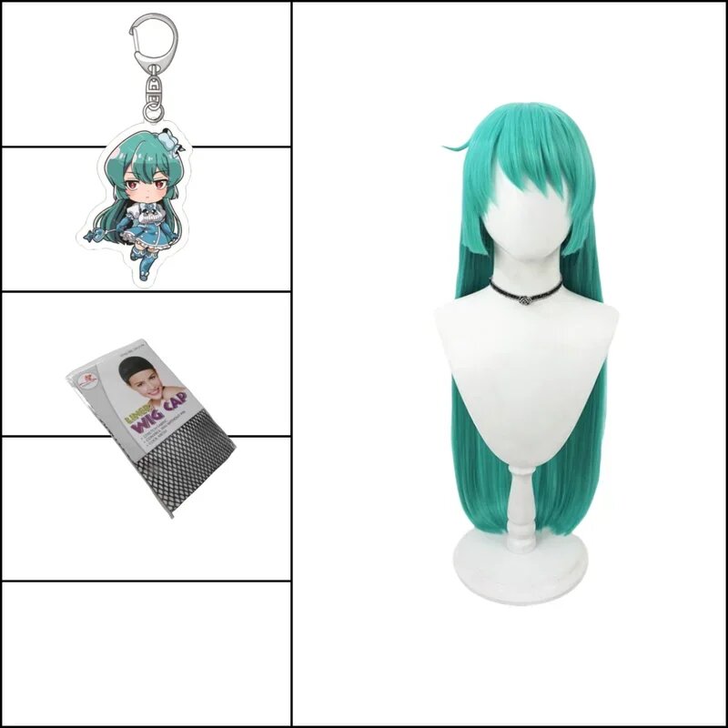 Qq34Anime Gushing over Magical Girls Minakami Sayo Косплей костюм XS, A1 Cosplay Wig