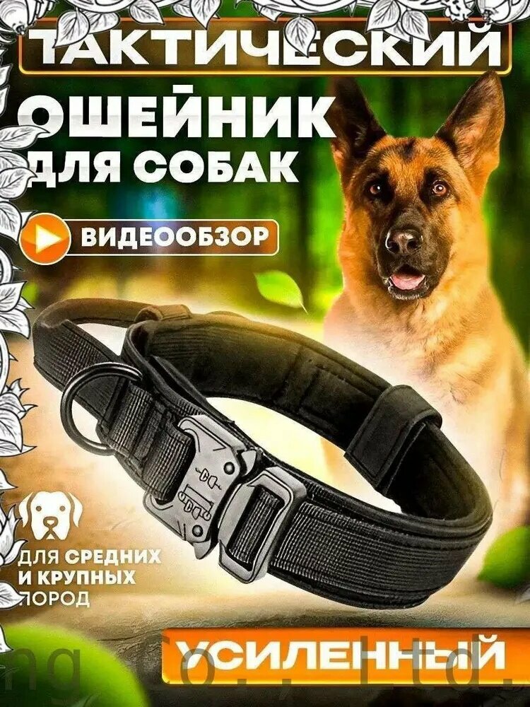 Ошейник для собаки шоколадный