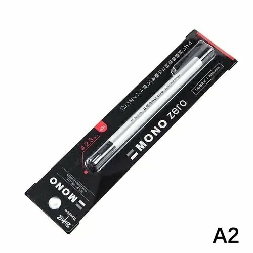 Tombow MONO Zero Механический ластик Многоразовая ручка Фигурная резинка для рисования