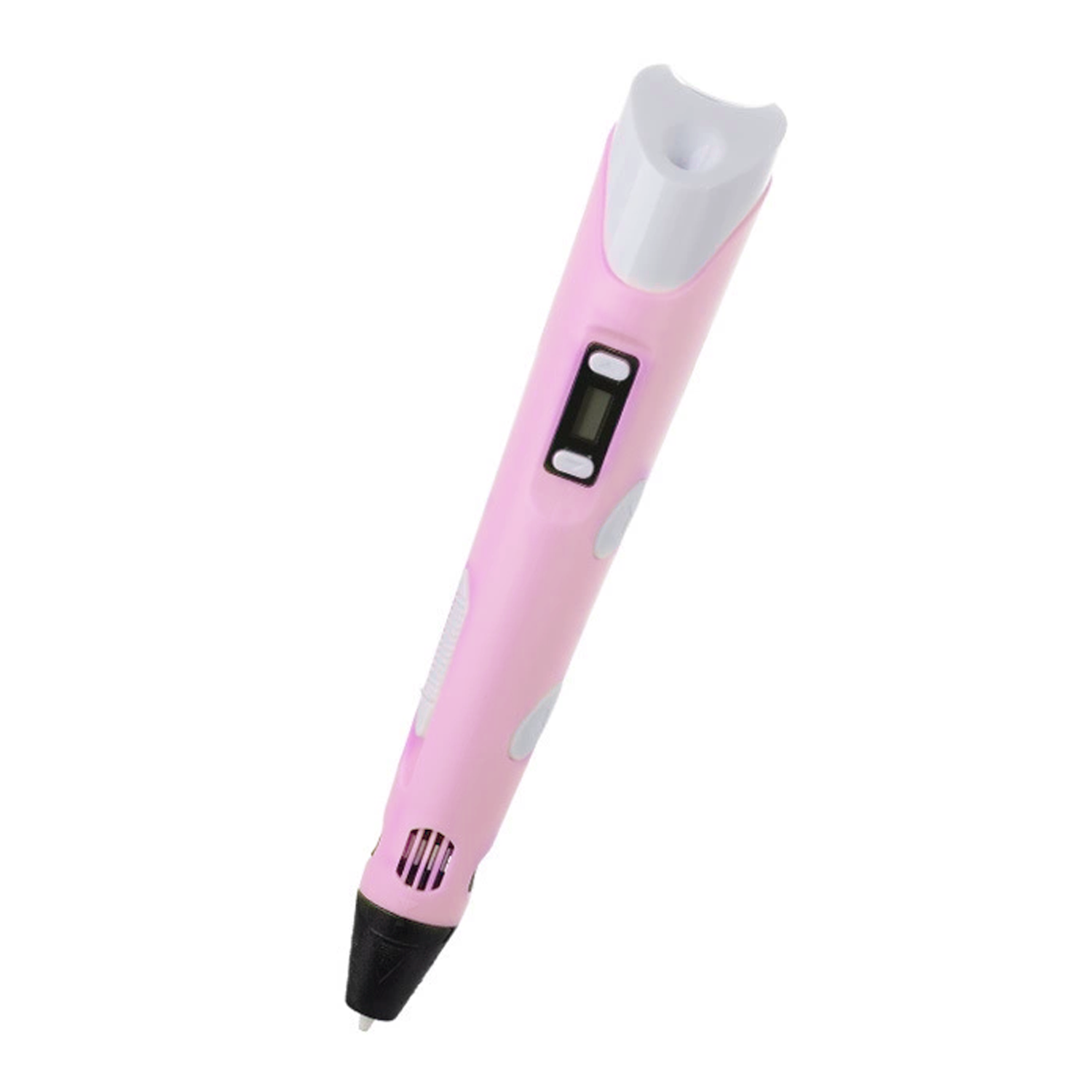 3D Ручка Для Рисования: С Экраном Безопасная Для Начинающих - Точная Регулировка Скорости Ручка Для 3D Печати For Творчество Детей И Всей Семьи