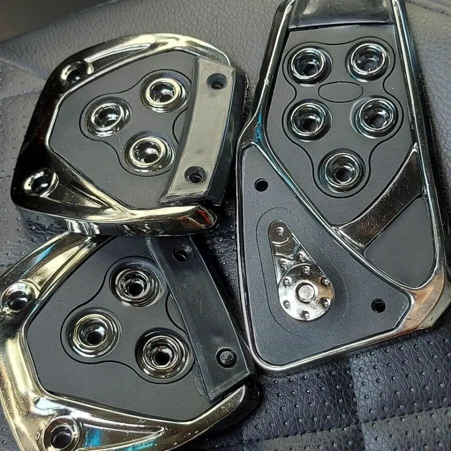 Накладка на автомобиль на педали, 3 шт.