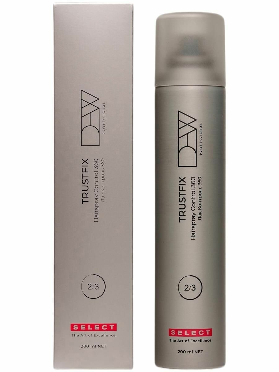 Лак для волос Control 360 в подарочной упаковке DEW Professional, 200 мл