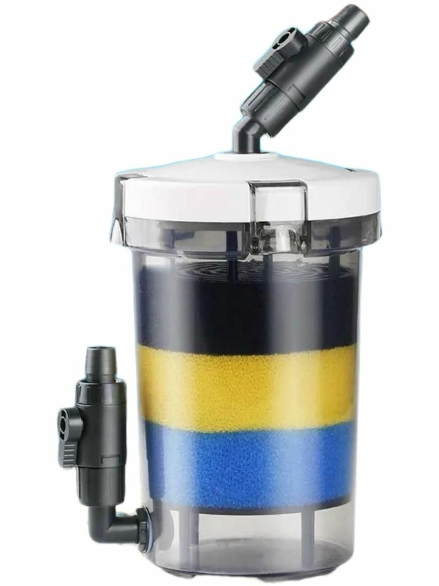 Внешний аквариумный предфильтр JIALU EW-602 (от 25 до 100 л.) 16мм