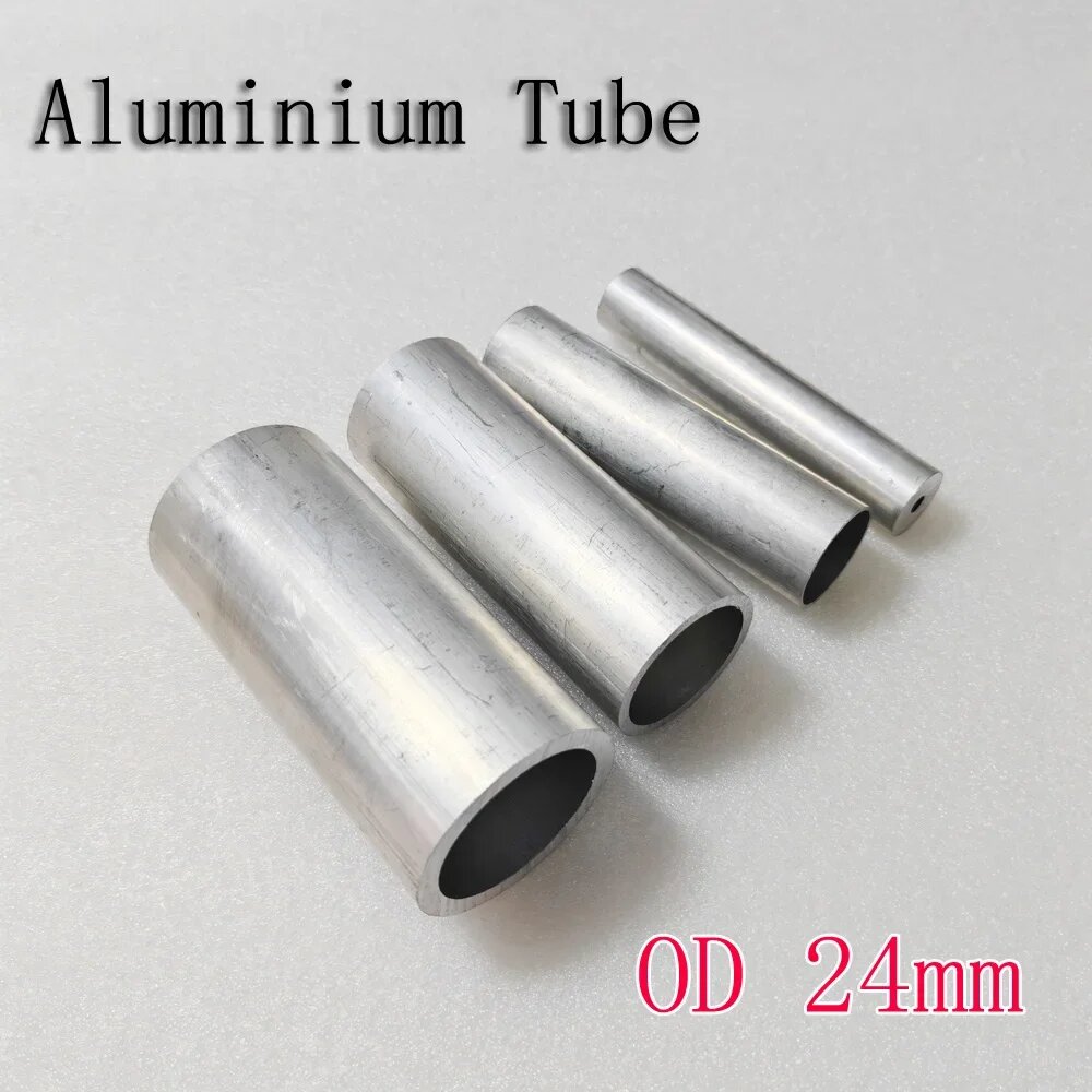 Трубка алюминиевая 6061 24 мм OD24 x ID16mm 1pcs, Length 200mm