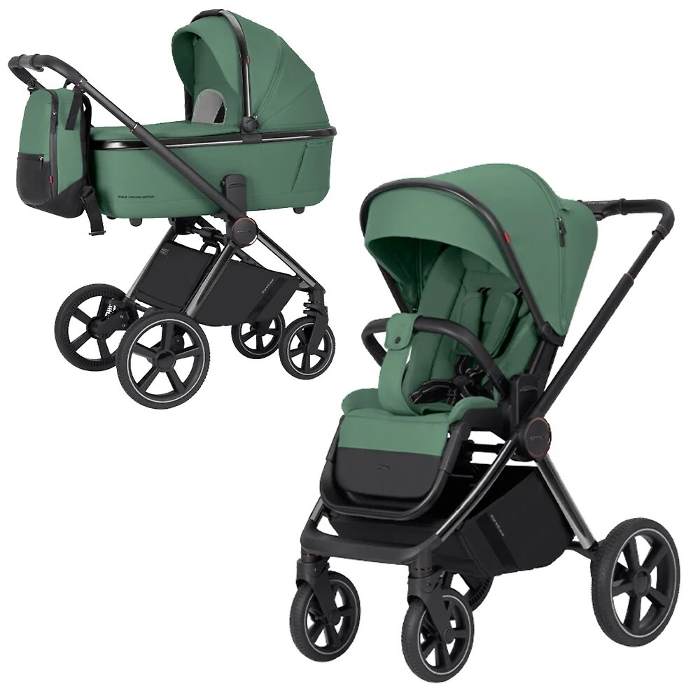Детская коляска 2в1 Carrello Ultimo, цвет Fern Green CH / 2025 (Зелёный), артикул производителя CRL-6524