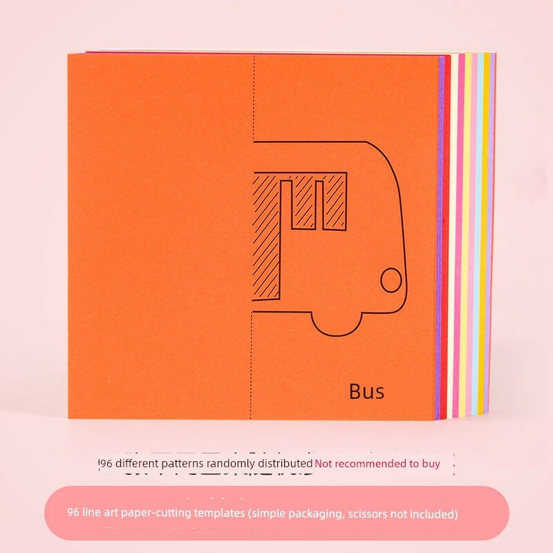 Детский набор для вырезания из бумаги и оригами для детей от 3 до 6-10 лет, книга для вырезания из бумаги ручной работы