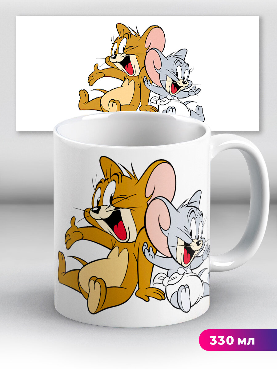 Кружка Том и Таффи Ниблс Том и Джерри Tom and Jerry
