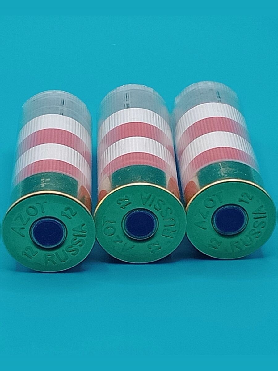 Фальшпатрон 12 калибра, 3 штуки