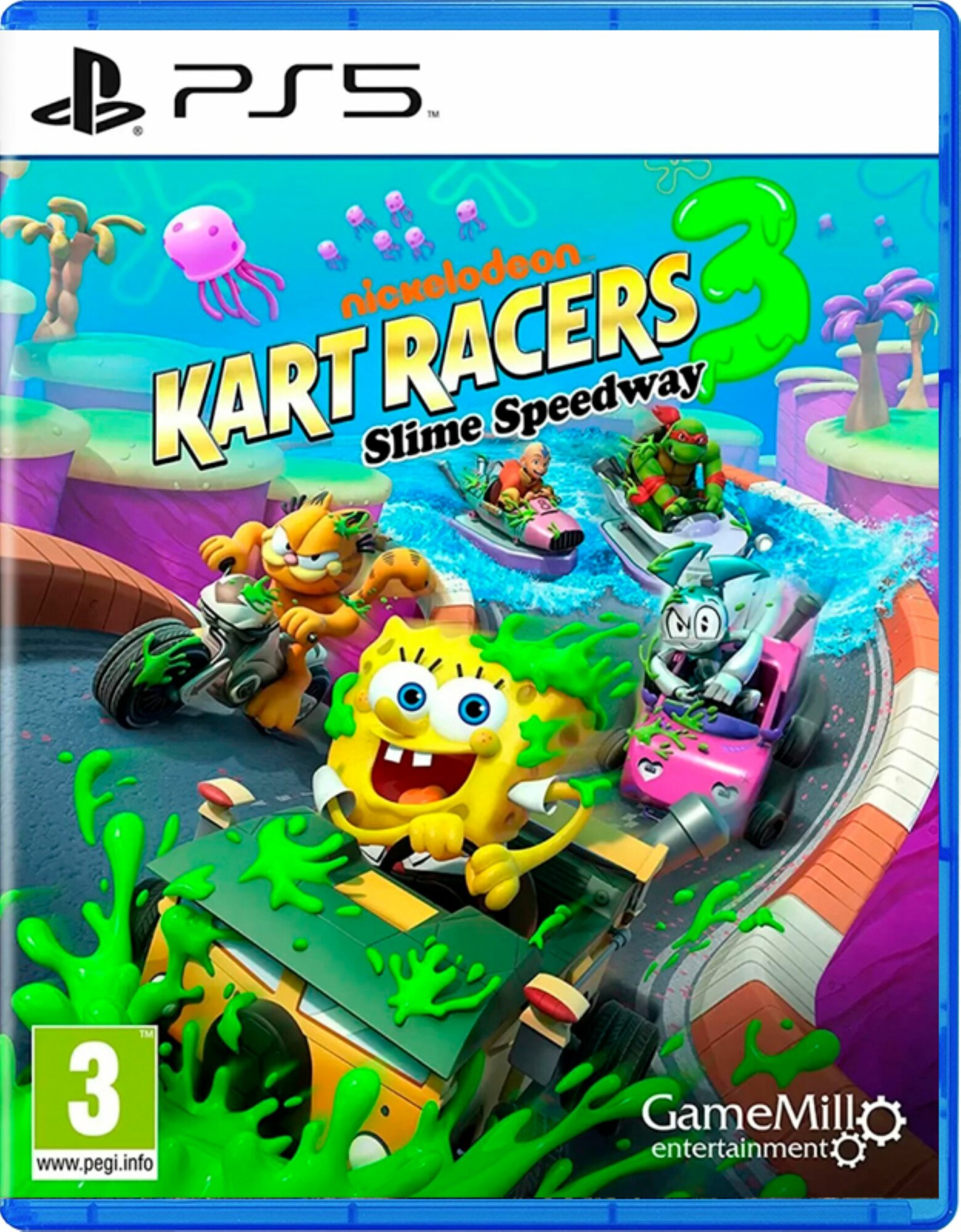 Nickelodeon Kart Racers 3: Slime Speedway (английская версия) (PS5)
