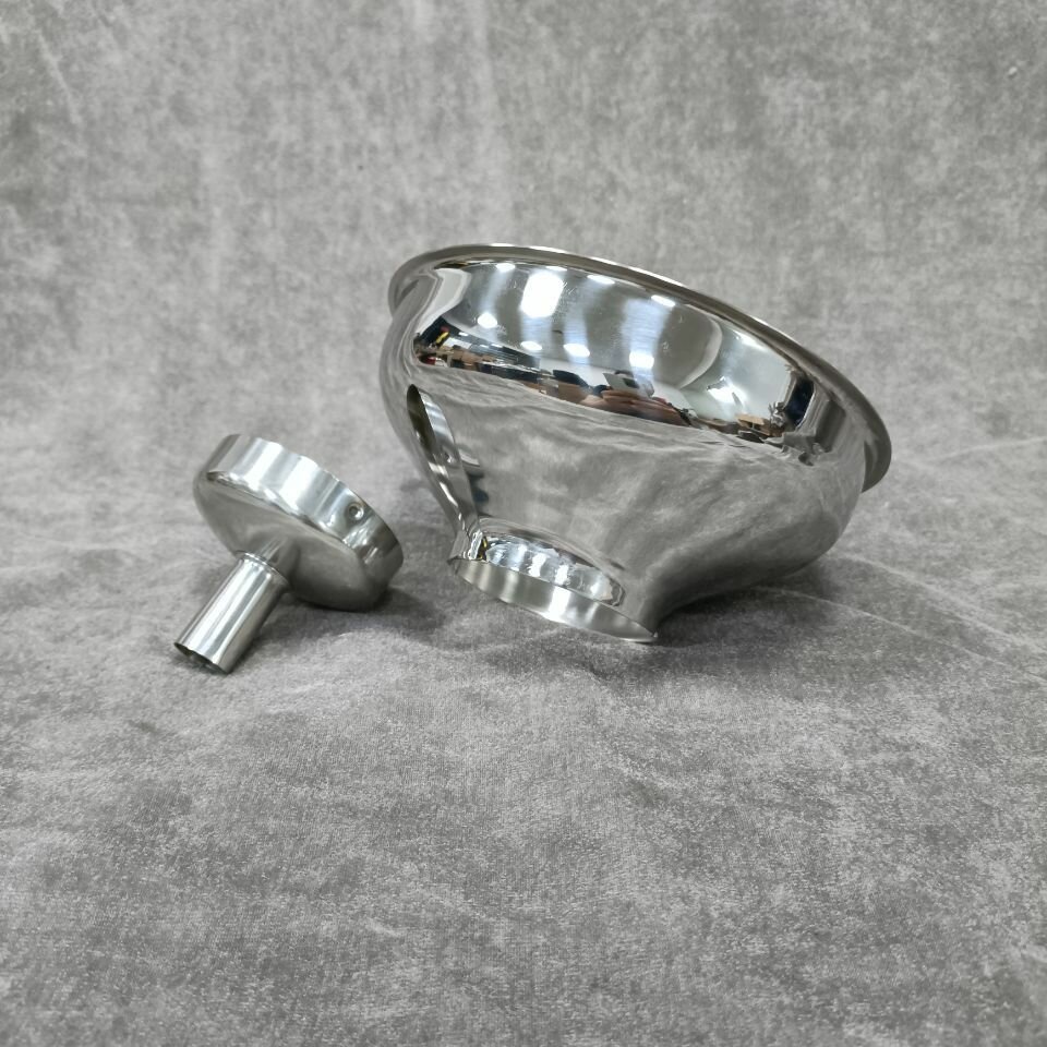 304 Нержавеющая сталь, воронка большого диаметра, домашняя кухонная воронка для еды, воронка для джема, воронка для вина, масла, маринадов