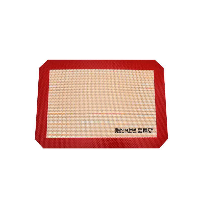 Силиконовый коврик для выпечки, устойчивый к высоким температурам, антипригарный, из стекловолокна, платиновый силиконовый коврик для выпечки, коврик для макарон
