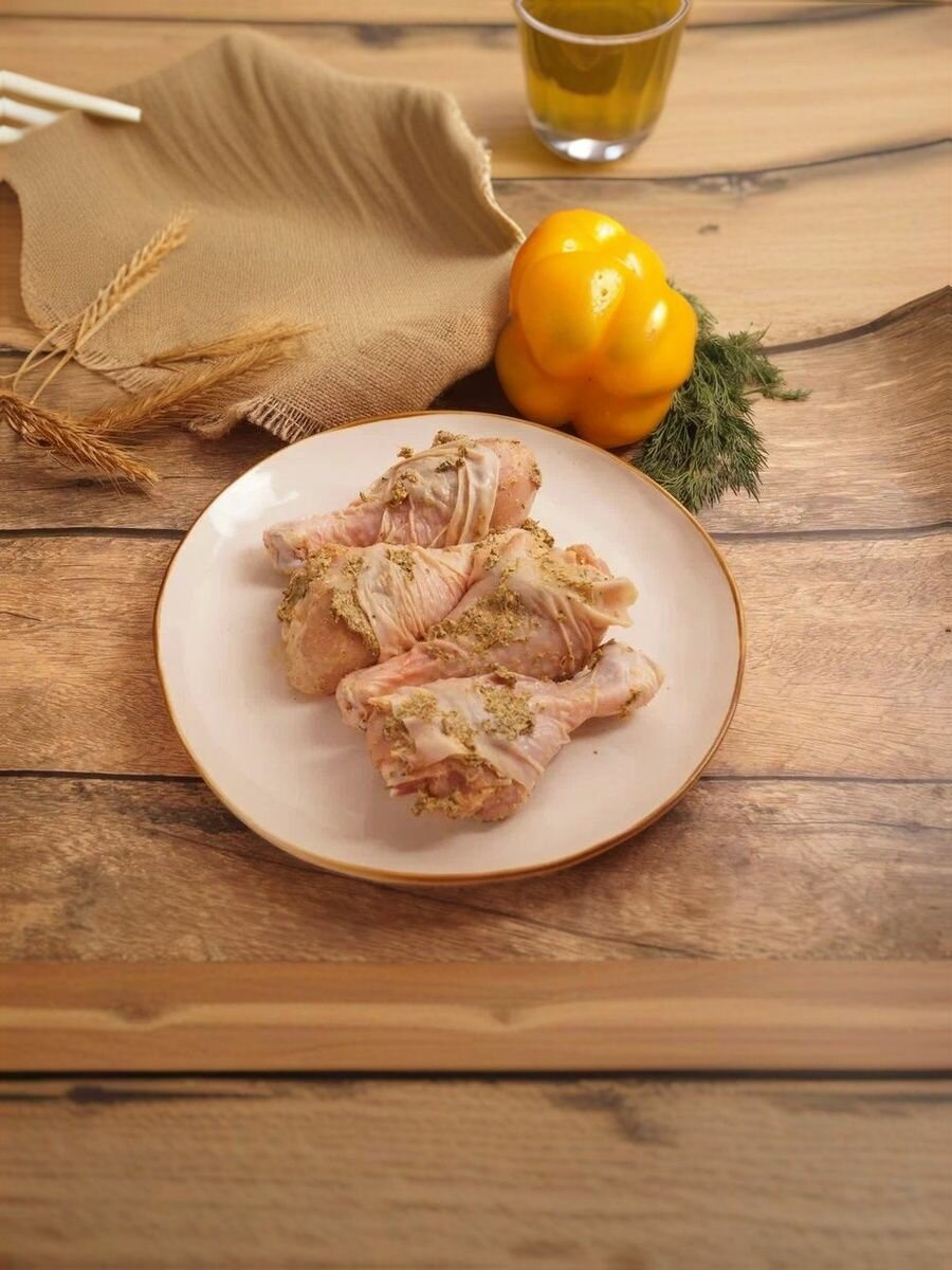 Голень куриная в маринаде "по-Итальянски" 800 гр, Ферма Евгения Рошаля