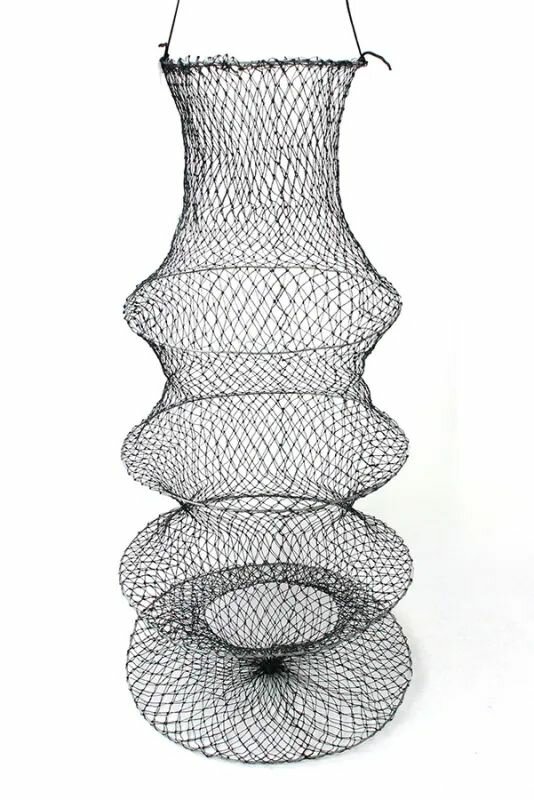 Садок Namazu круглый (восьмерка), трос, 4 кольца/100/