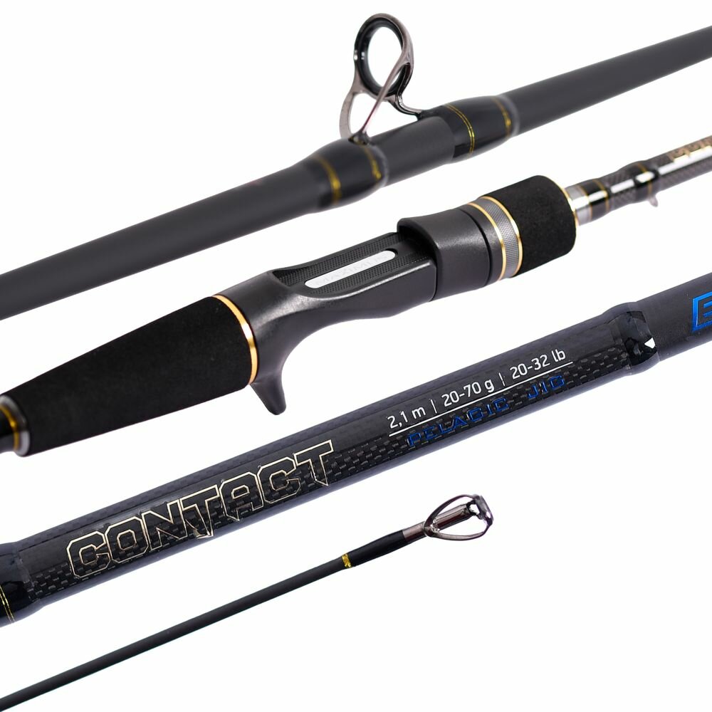 Спиннинг кастинговый Maximus Contact Pelagic Jig C 22XH 220 см тест 30-90 гр (одночастник)