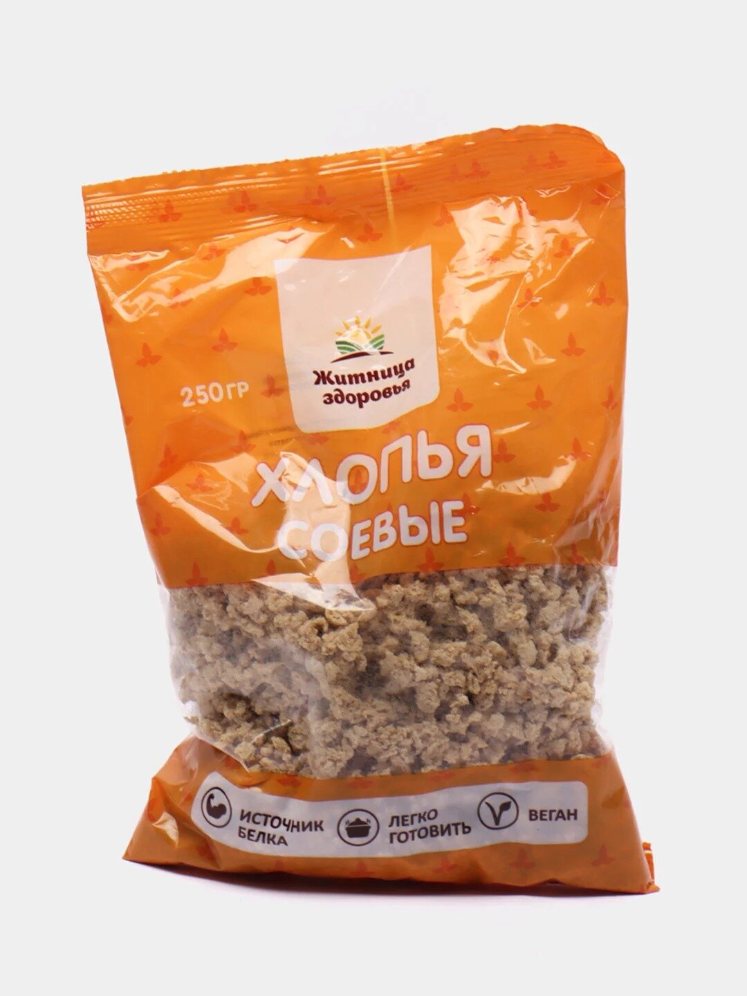Хлопья соевые "Житница здоровья" 250гр.