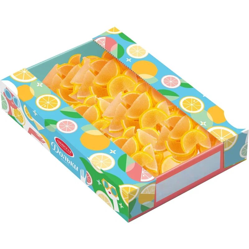 Мармелад Азовская КФ Дольки цитрусовые 1 кг, 1712533