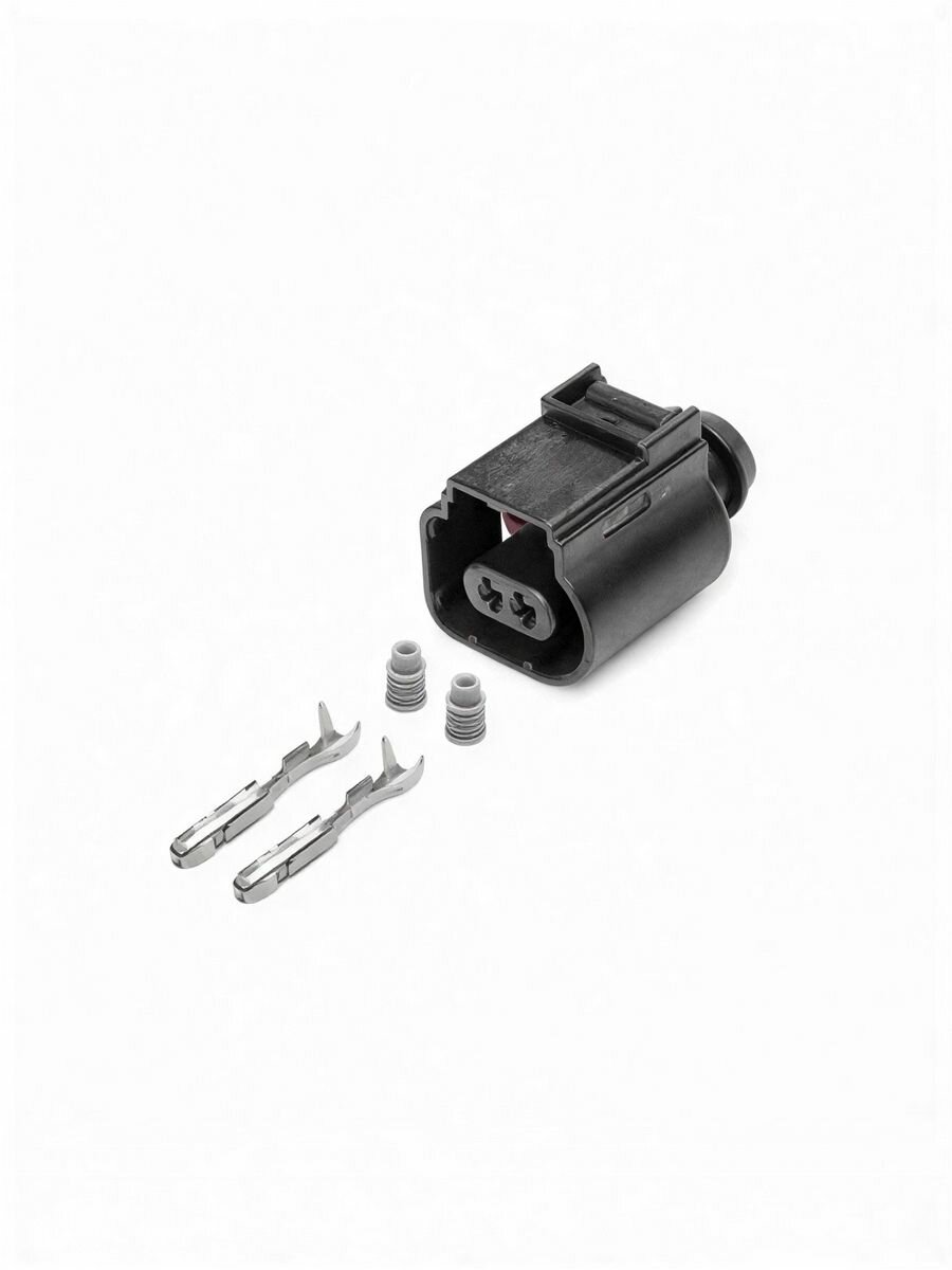 Разъём 2 pin без проводов Airline AECC253 для Audi, Seat, Skoda, Volkswagen, Mercedes / Ауди, Сеат, Шкод, Фольксваген, Мерседес