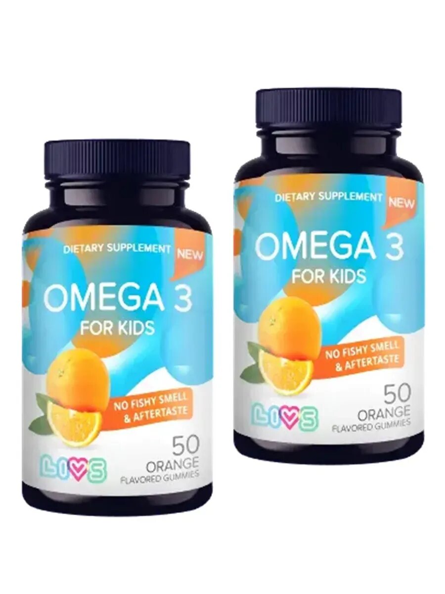 Омега-3 для детей 2 шт