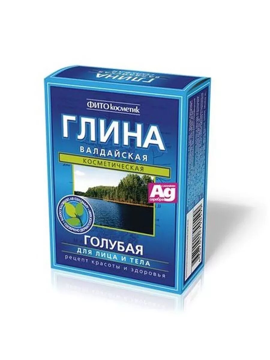 Глина валдайская голубая 100,0-5 шт