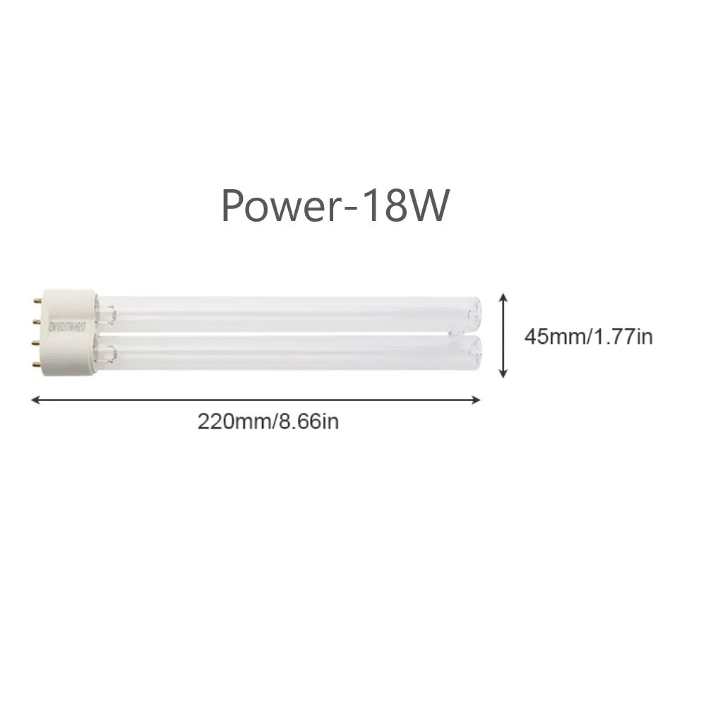 УФ-лампы 2G11 18Вт, 24Вт, 36Вт, 55Вт 18W