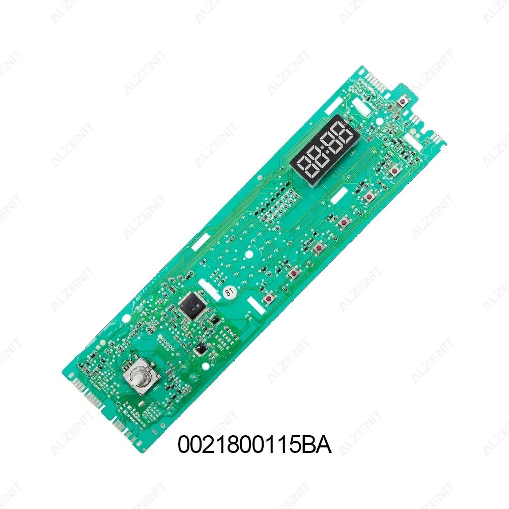 Панель управления Haier 0021800115BA, бирюзовая