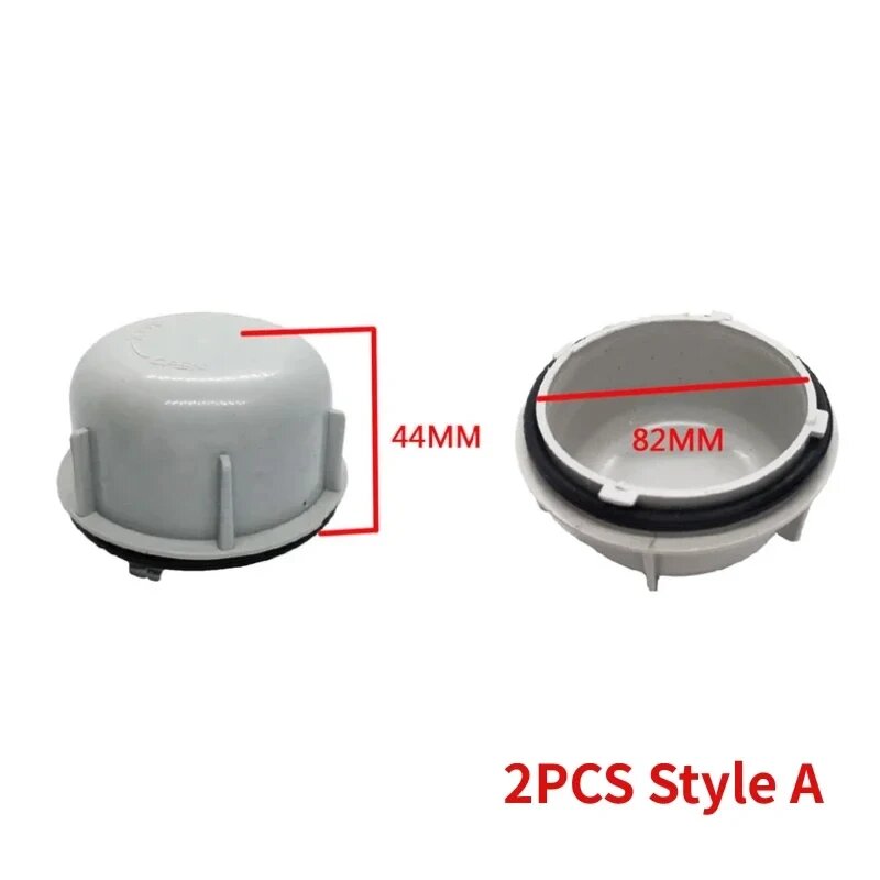 Передняя фара, ближний свет, пылезащитное уплотнение, удлинитель, заглушка лампы 82 мм для Lexus LX300 LX450 LX600 LX470 LX570 2PCS Style A