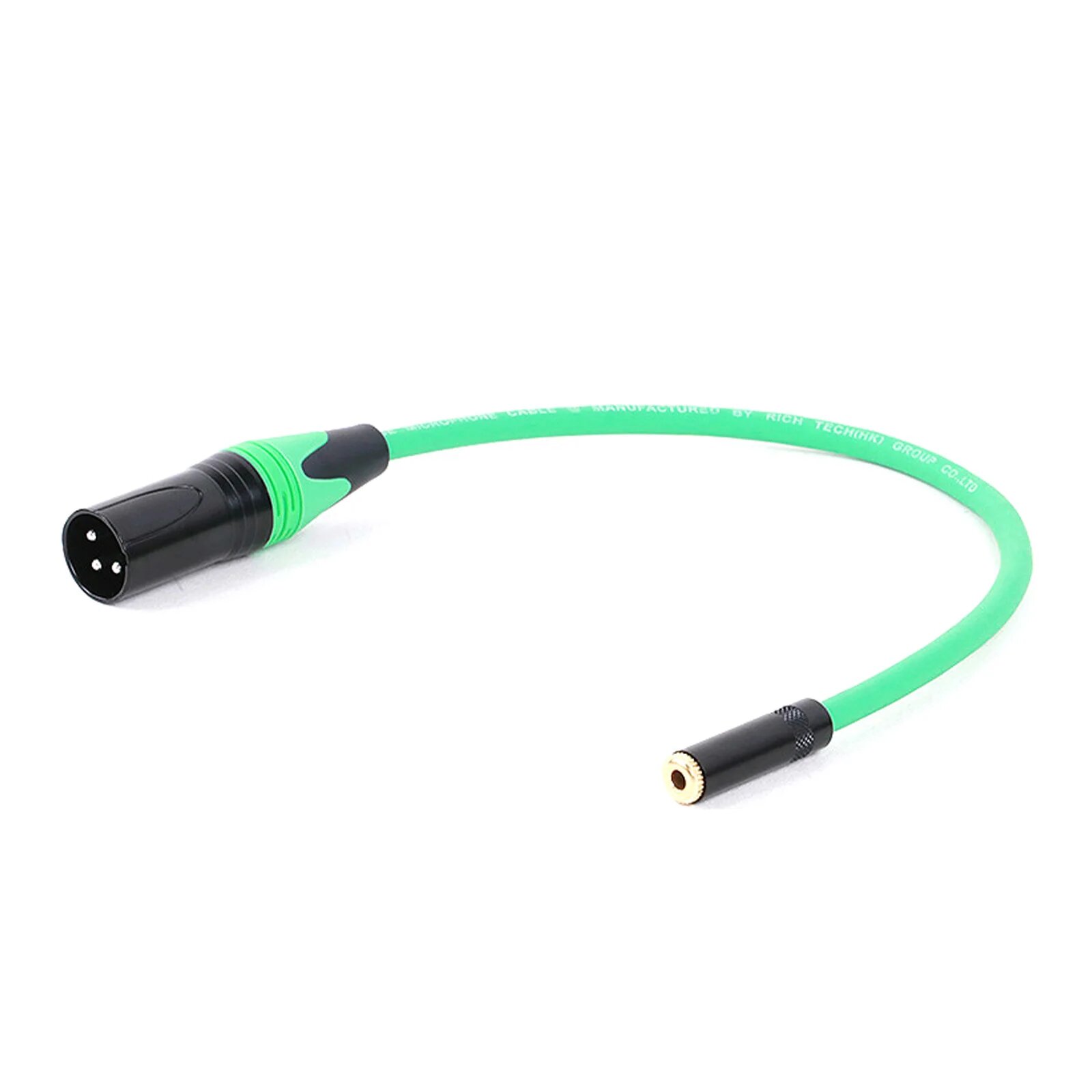 GuerGuo XLR на 3,5 мм аудиокабель Green-M, 10m