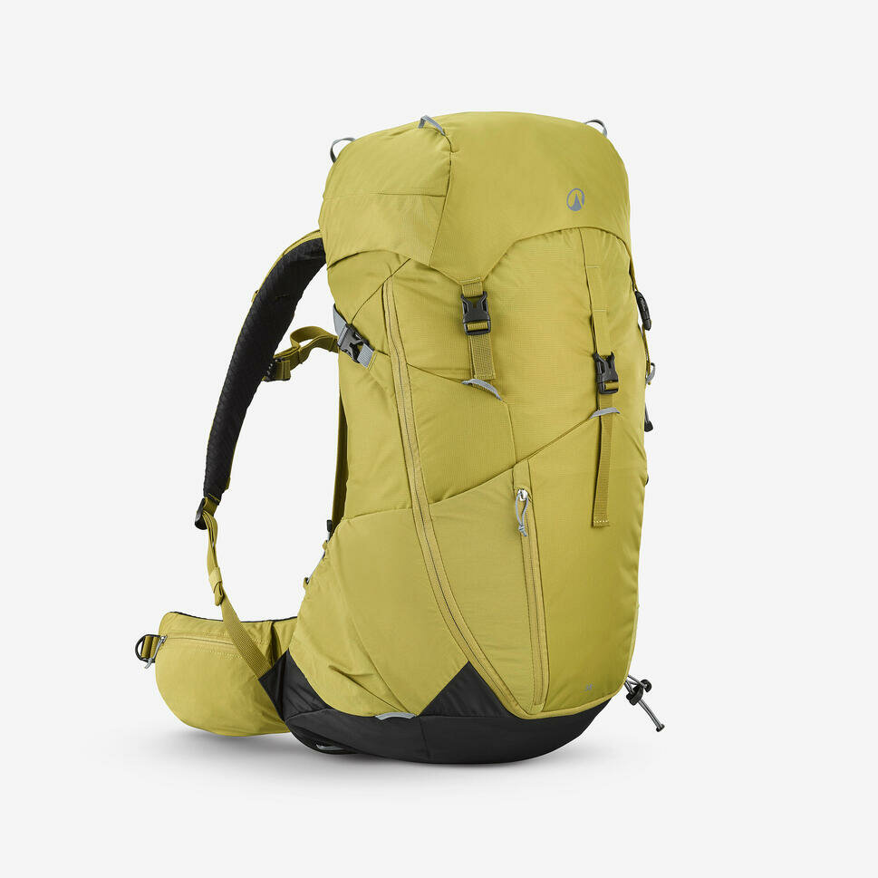 Decathlon Рюкзак походный, Quechua MH500 38 л, цвет Мангровый хаки