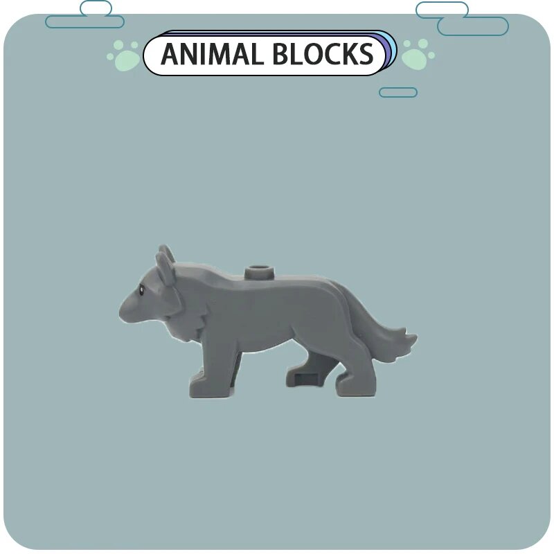 BRICKPANDA Строительные блоки животные улица