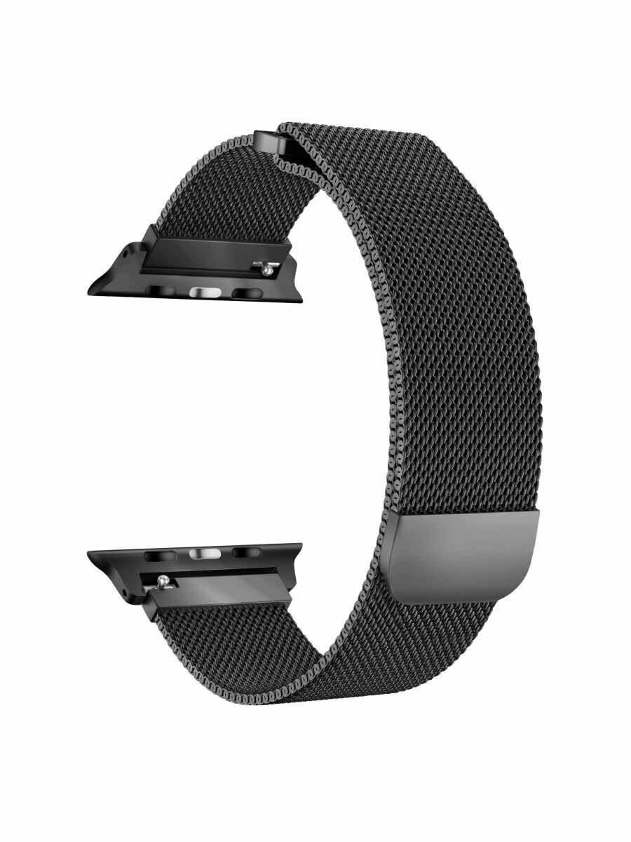 Ремешок для Apple Watch 40/41/42 mm Caweon из нержавеющей стали DSG-22-38-BK Black