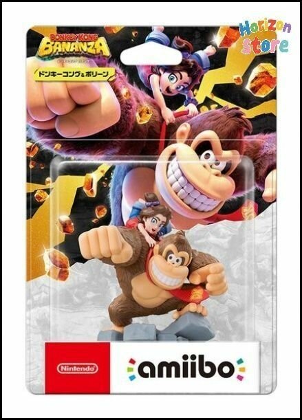 Эксклюзивная фигурка amiibo Donkey Kong & Pauline азиатская версия от Nintendo ARTSWIFT