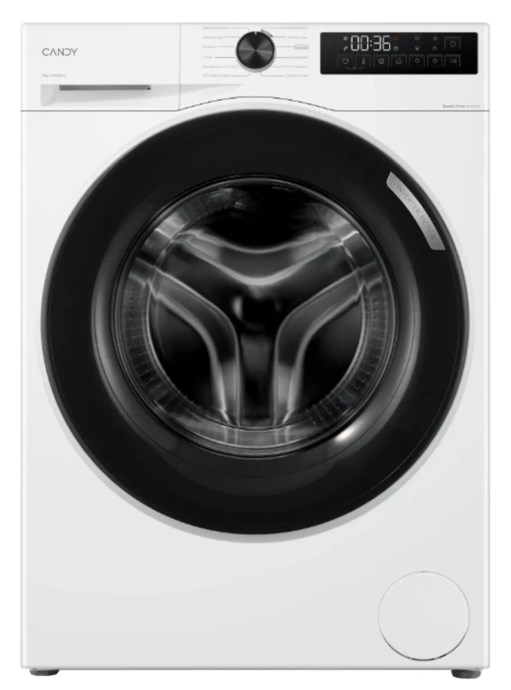 Стиральная машина CANDY C43W4 29MBBW-07, 1200 оборотов в минуту, 9 кг, белая