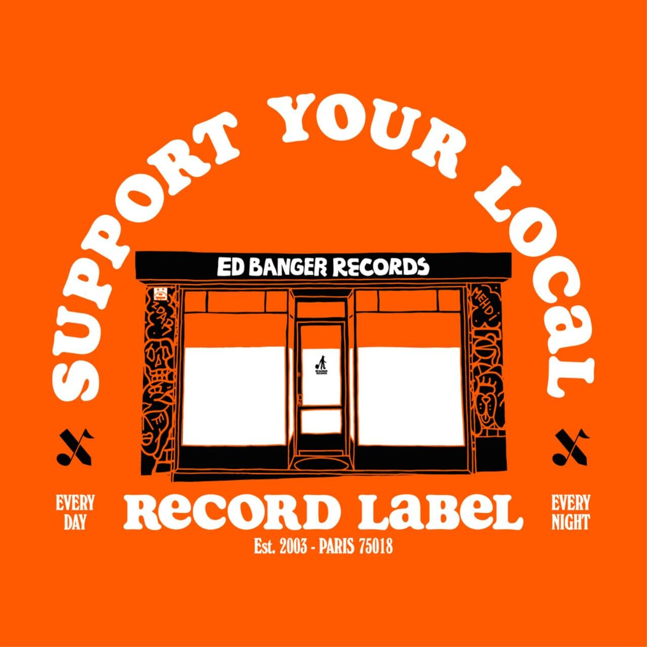 Виниловая пластинка V/A - Support Your Local Record Label (Ed Banger Records Best Of 2003-2023)