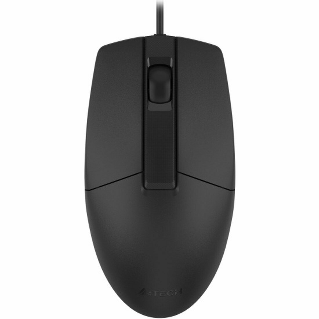 Мышь A4Tech OP-335S, проводная, оптическая, 1000dpi, USB, 3 клавиши, черная
