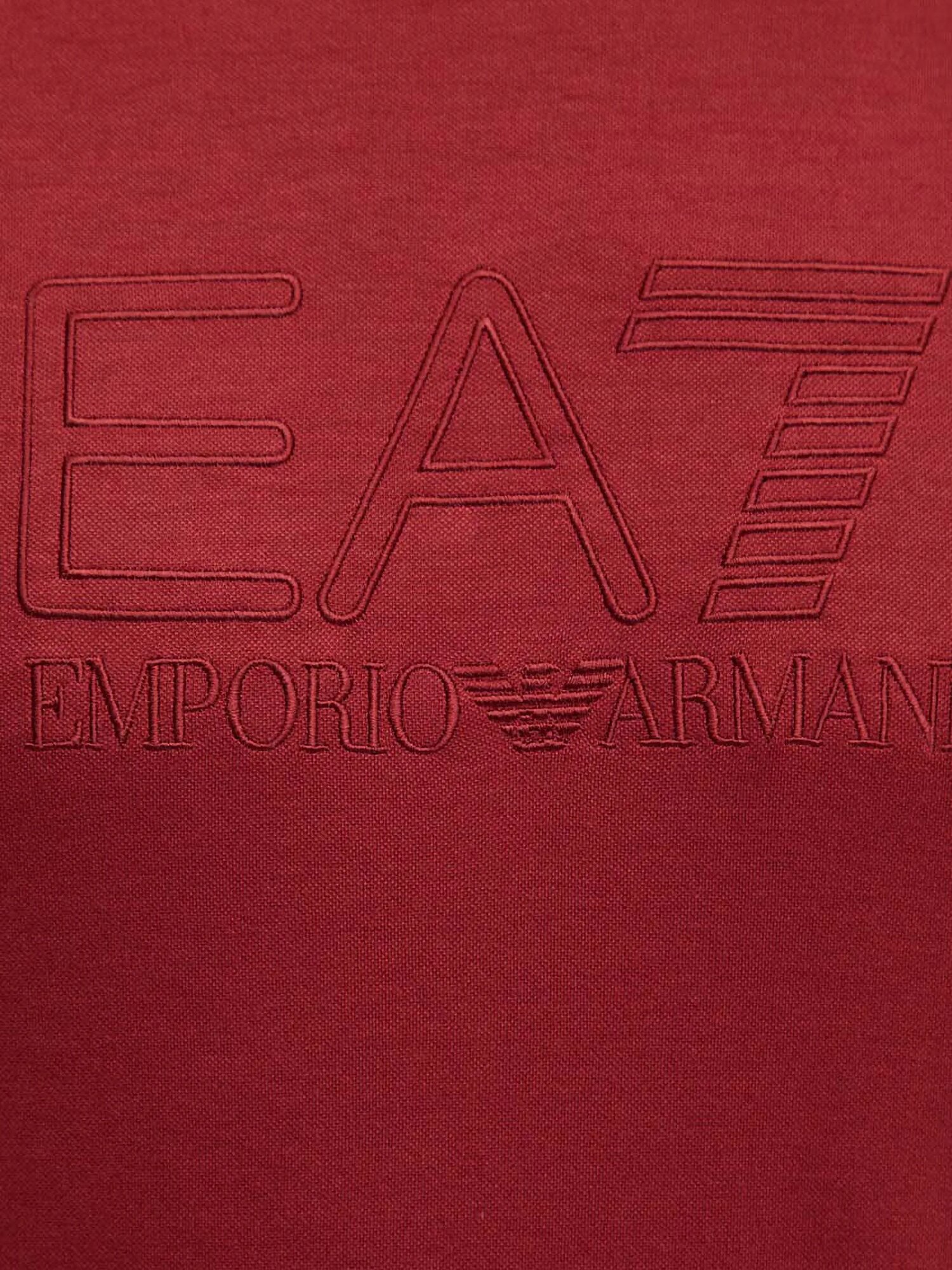 Футболка EA7 EMPORIO ARMANI, размер 2XL, красный — фото 1