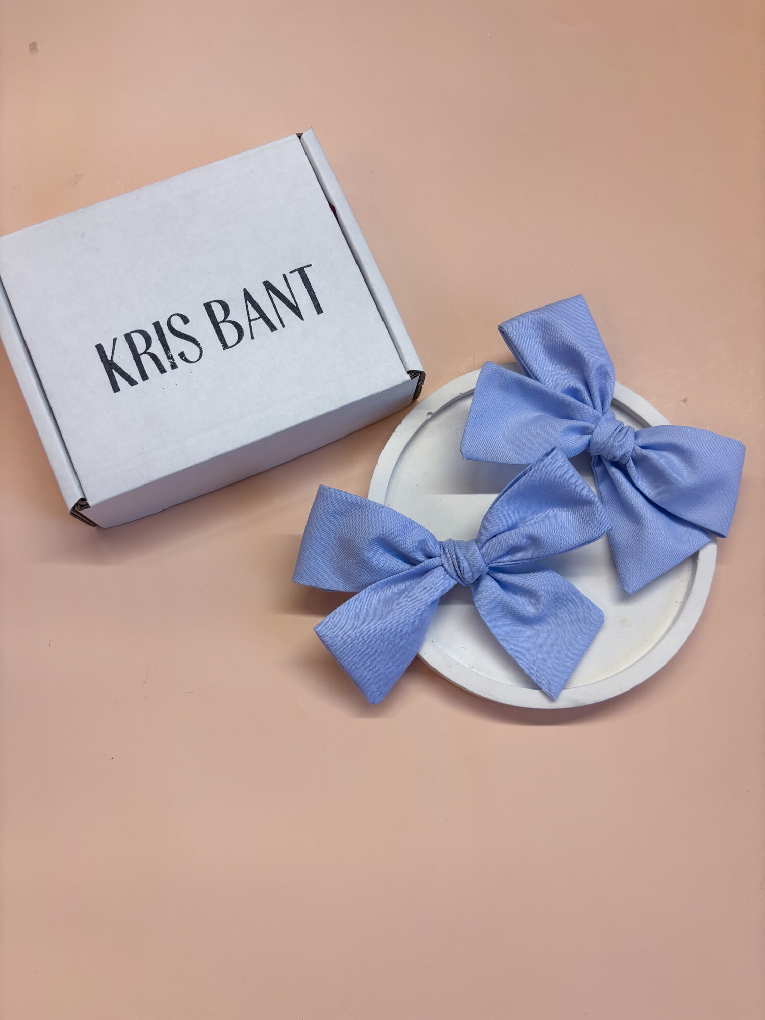 Заколки бантики детские для волос 2 штуки