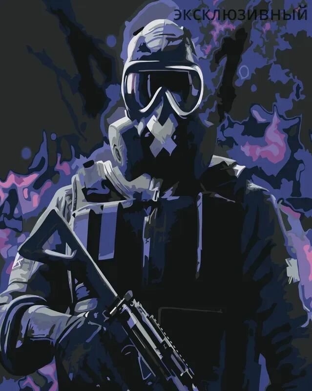 Картина по номерам Standoff