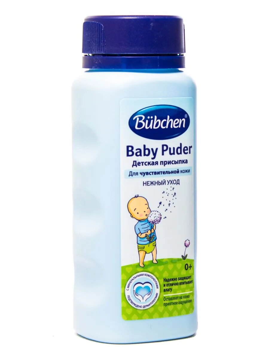 Bubchen Присыпка детская, присыпка для детей, 100 г, 1шт.